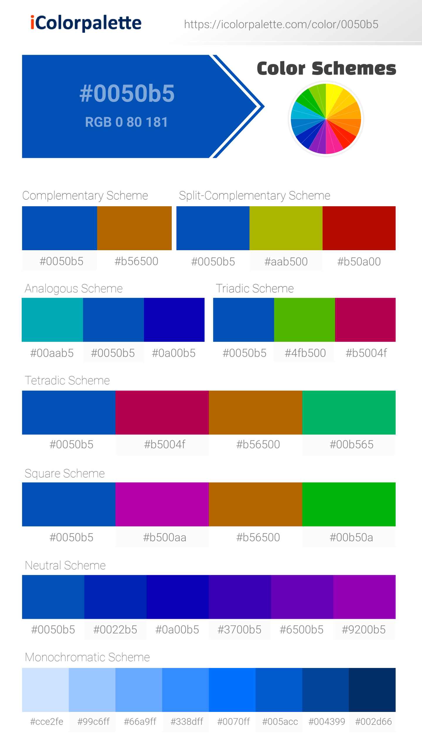 Pantone 2388 C Color | Hex color Code #0050B5 information | Hsl | Rgb ... Pantone 2388 C Color | Hex color Code #0050B5 information | Hsl | Rgb ...