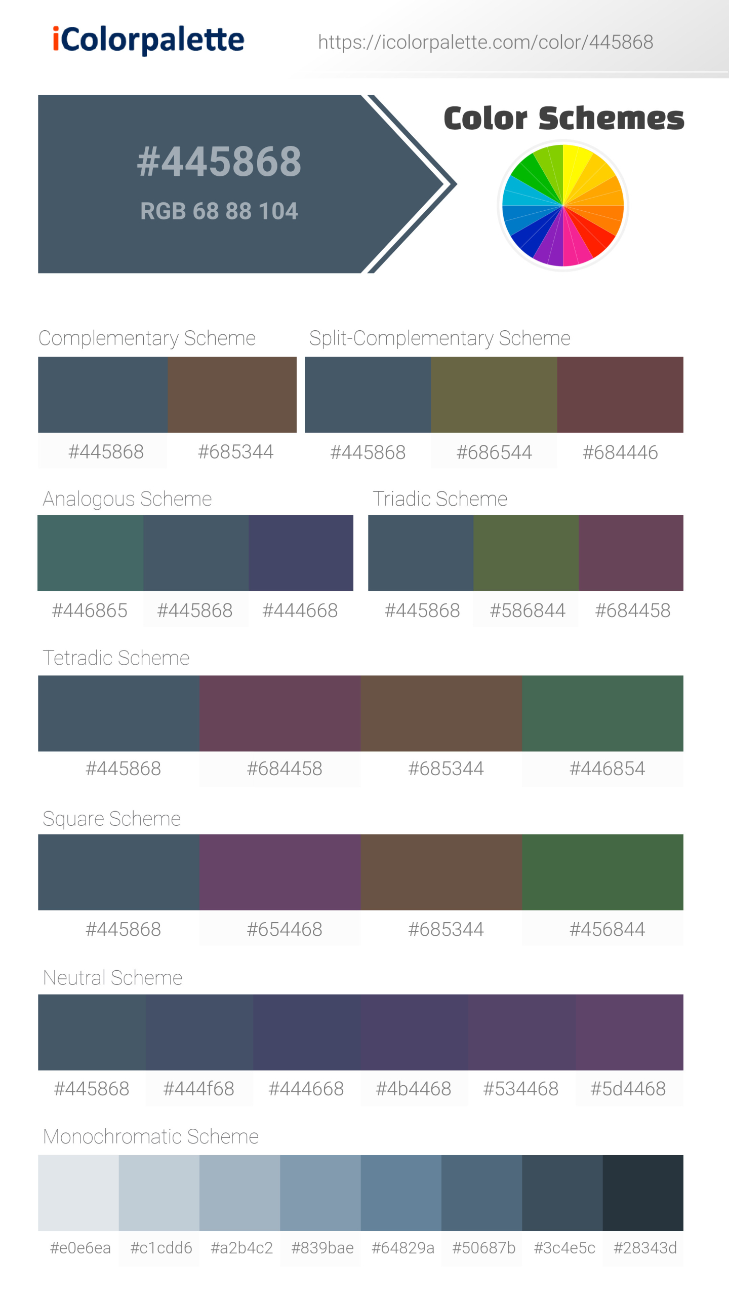 Pantone 2189 U Color | Hex color Code #445868 information | Hsl | Rgb ... Pantone 2189 U Color | Hex color Code #445868 information | Hsl | Rgb ...
