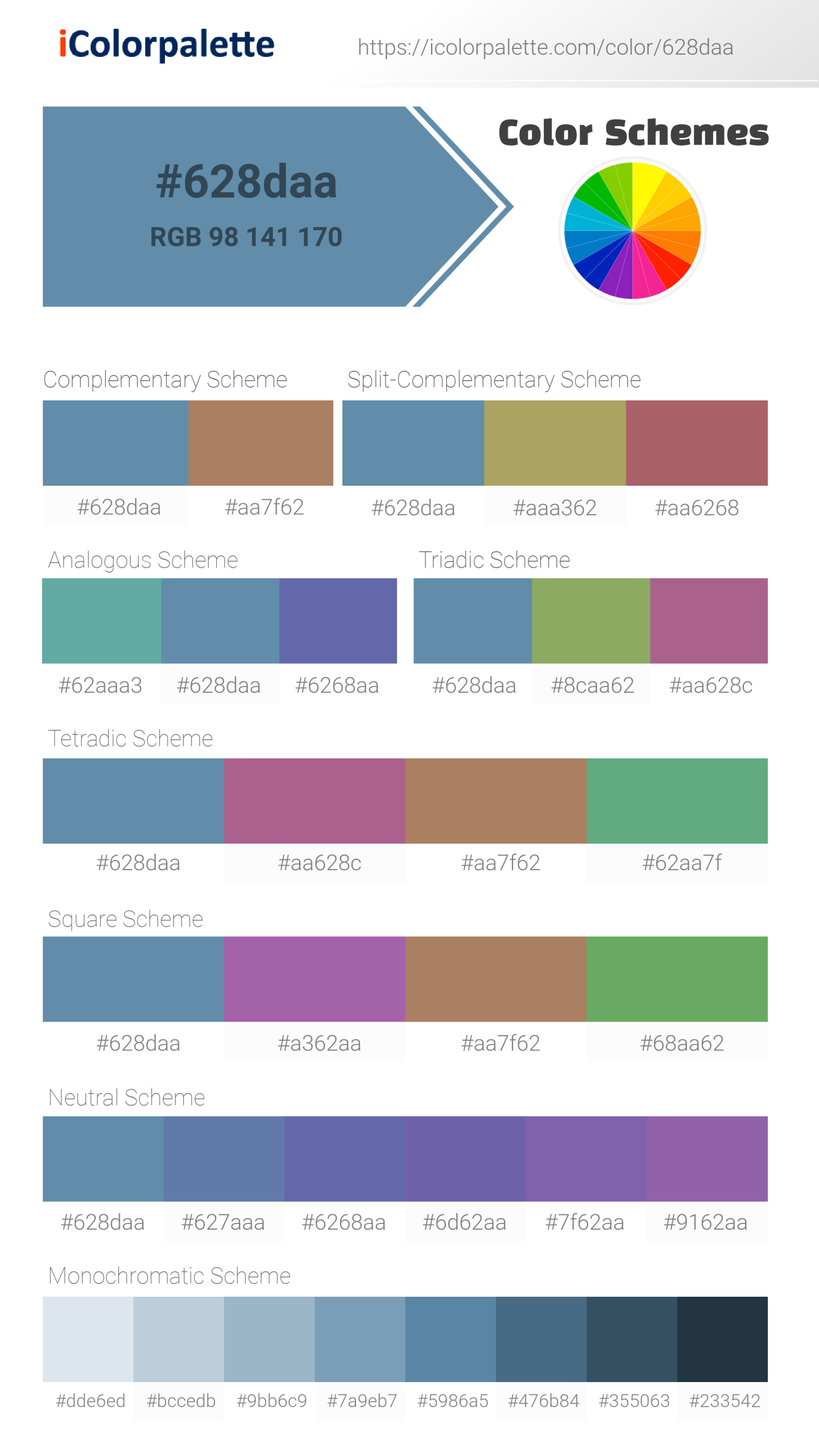 Blue Fjord information | Hsl | Rgb | Pantone