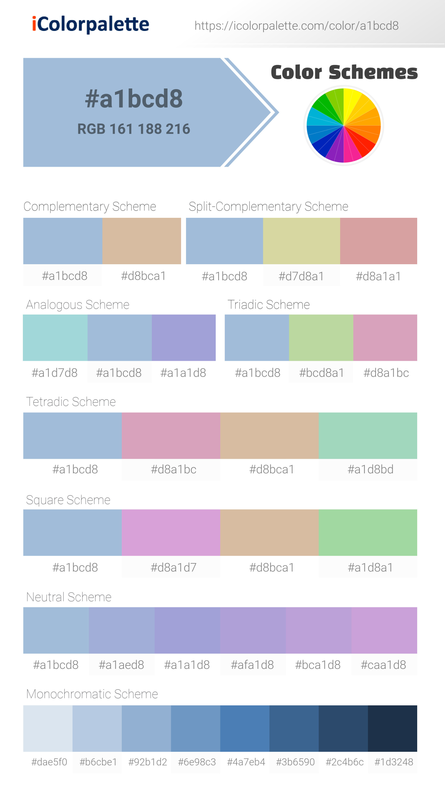 Monologue information | Hsl | Rgb | Pantone