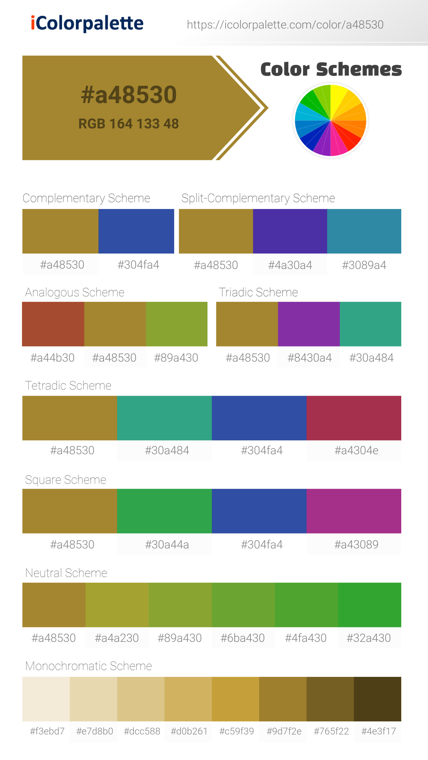 Pantone P 12-14 C Color | Hex color Code #A48530 information | Hsl ... Pantone P 12-14 C Color | Hex color Code #A48530 information | Hsl ...