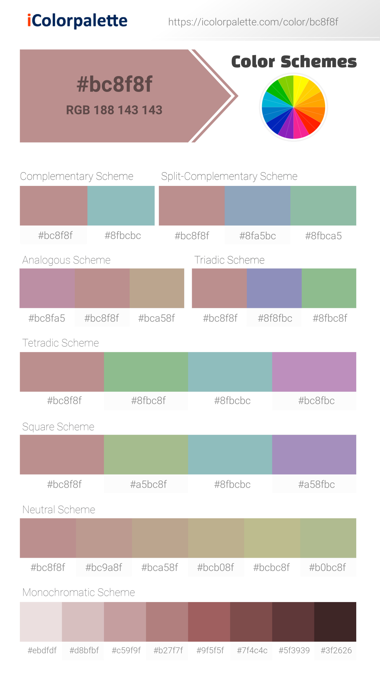 Hexadecimal Colors Brown