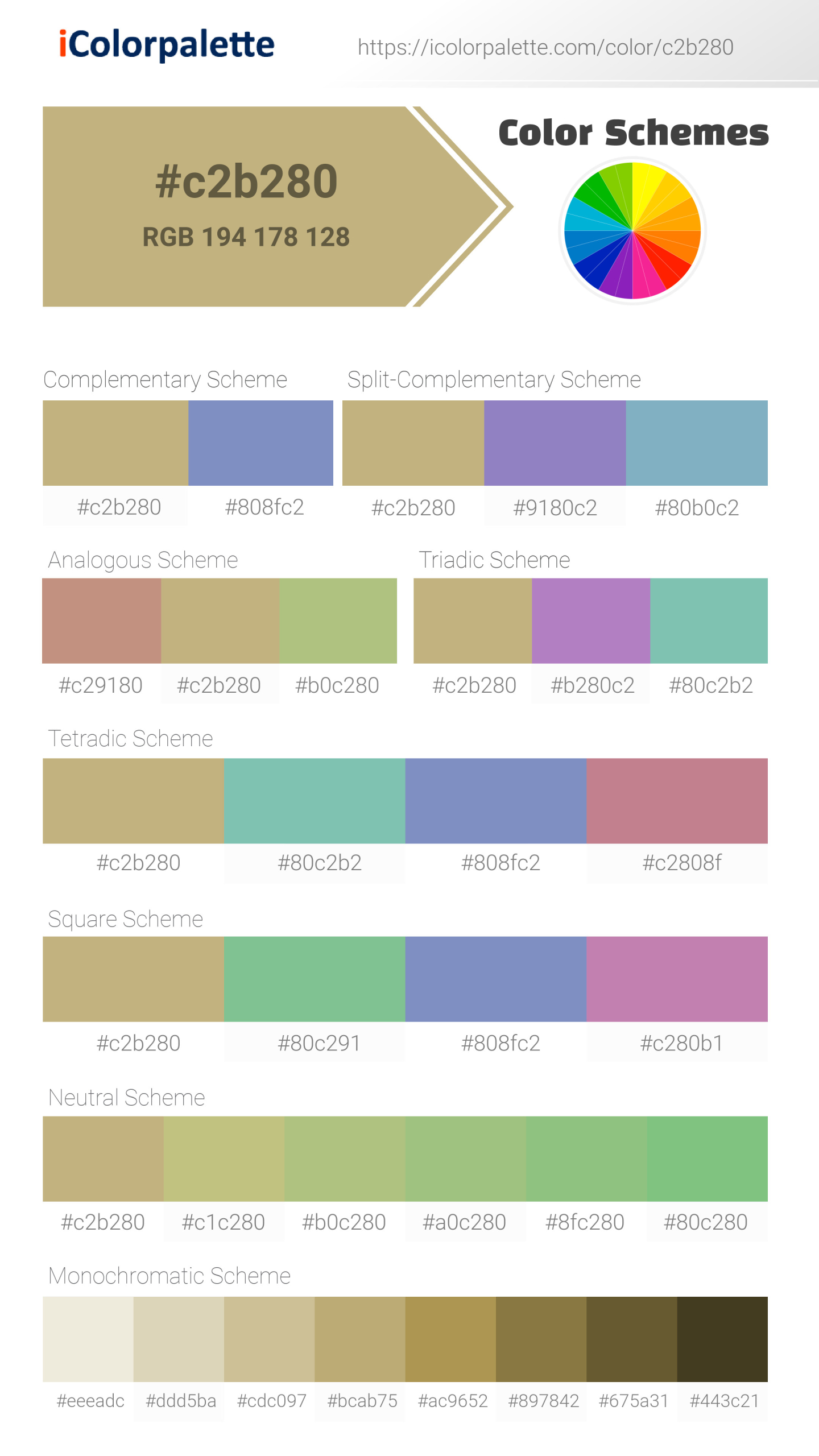 Ecru Color | c2b280 information | Hsl | Rgb | Pantone