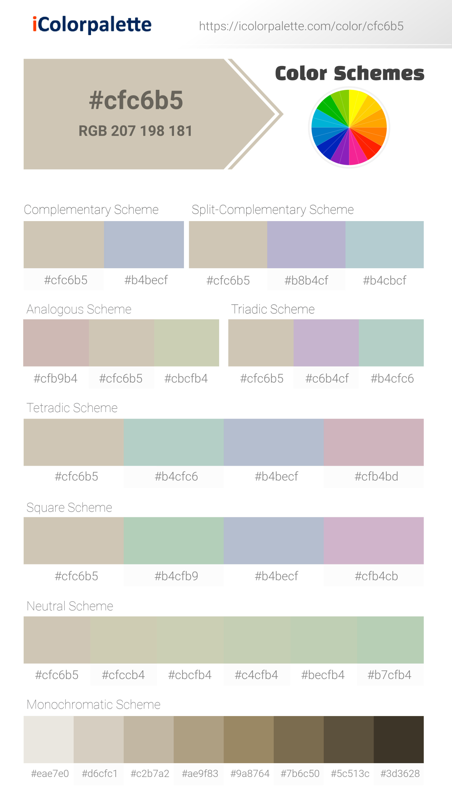 Pantone P 169-3 U Color | Hex color Code #CFC6B5 information | Hsl ... Pantone P 169-3 U Color | Hex color Code #CFC6B5 information | Hsl ...