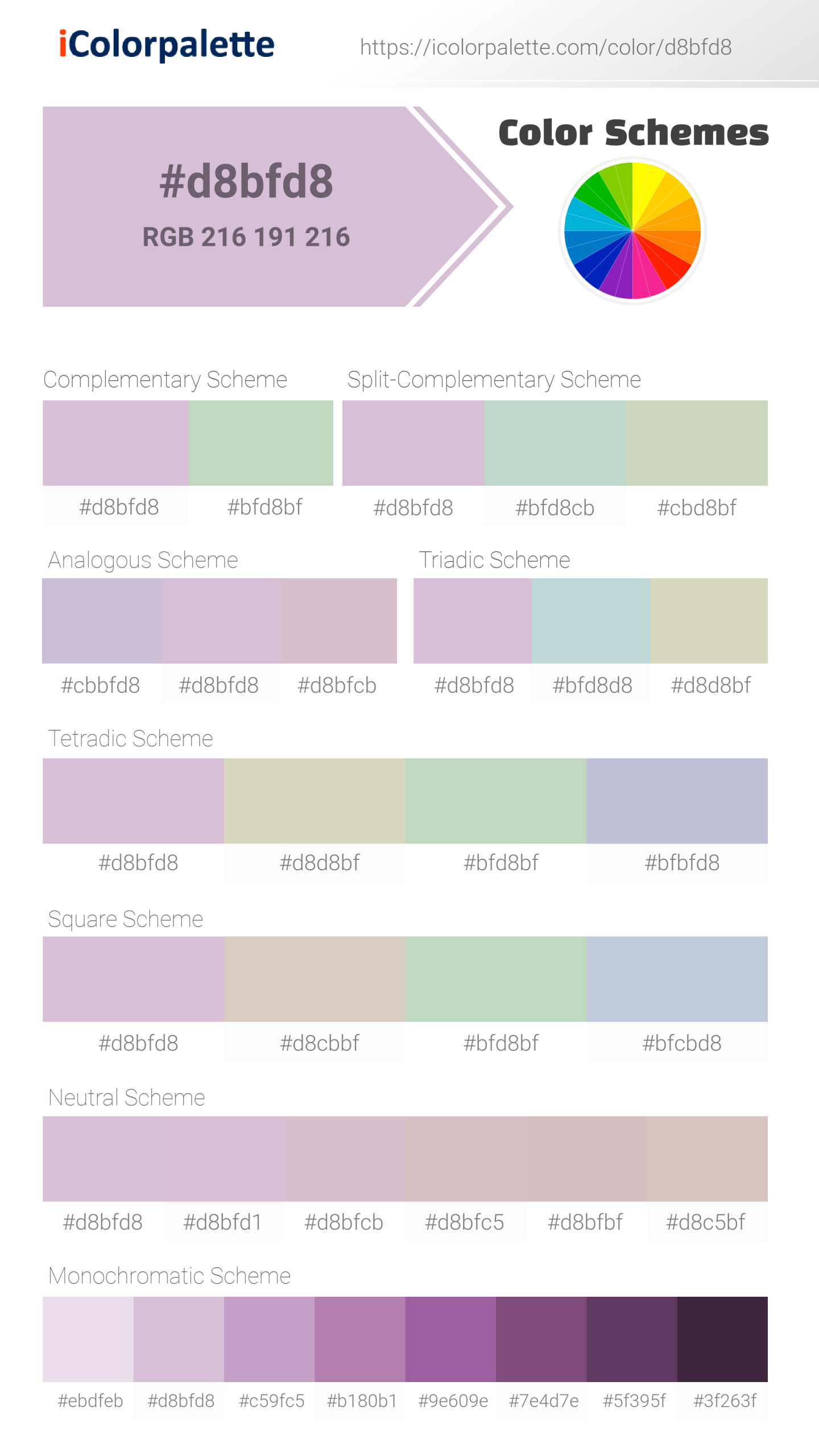 Thistle Color | d8bfd8 information | Hsl | Rgb | Pantone