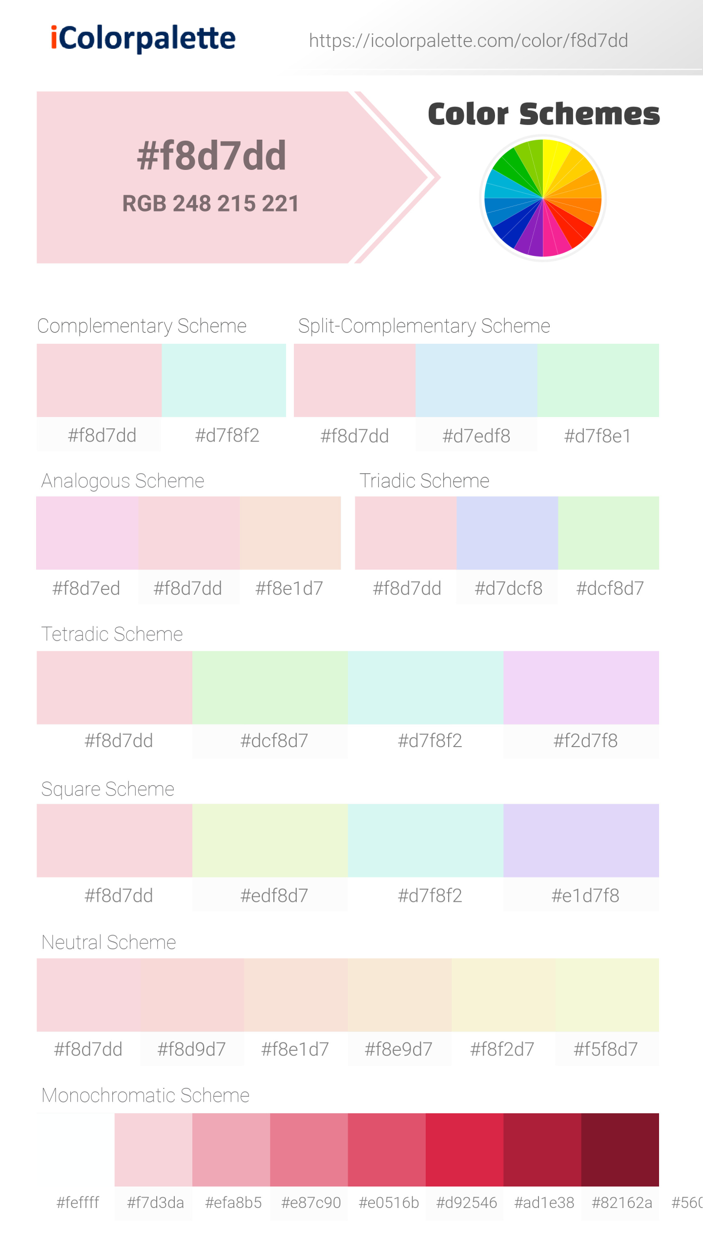 Pantone 12 2906 Tcx Barely Pink Color Hex Color Code F8D7DD pantone-12-2906-tcx-barely-pink-color-hex-color-code-f8d7dd
