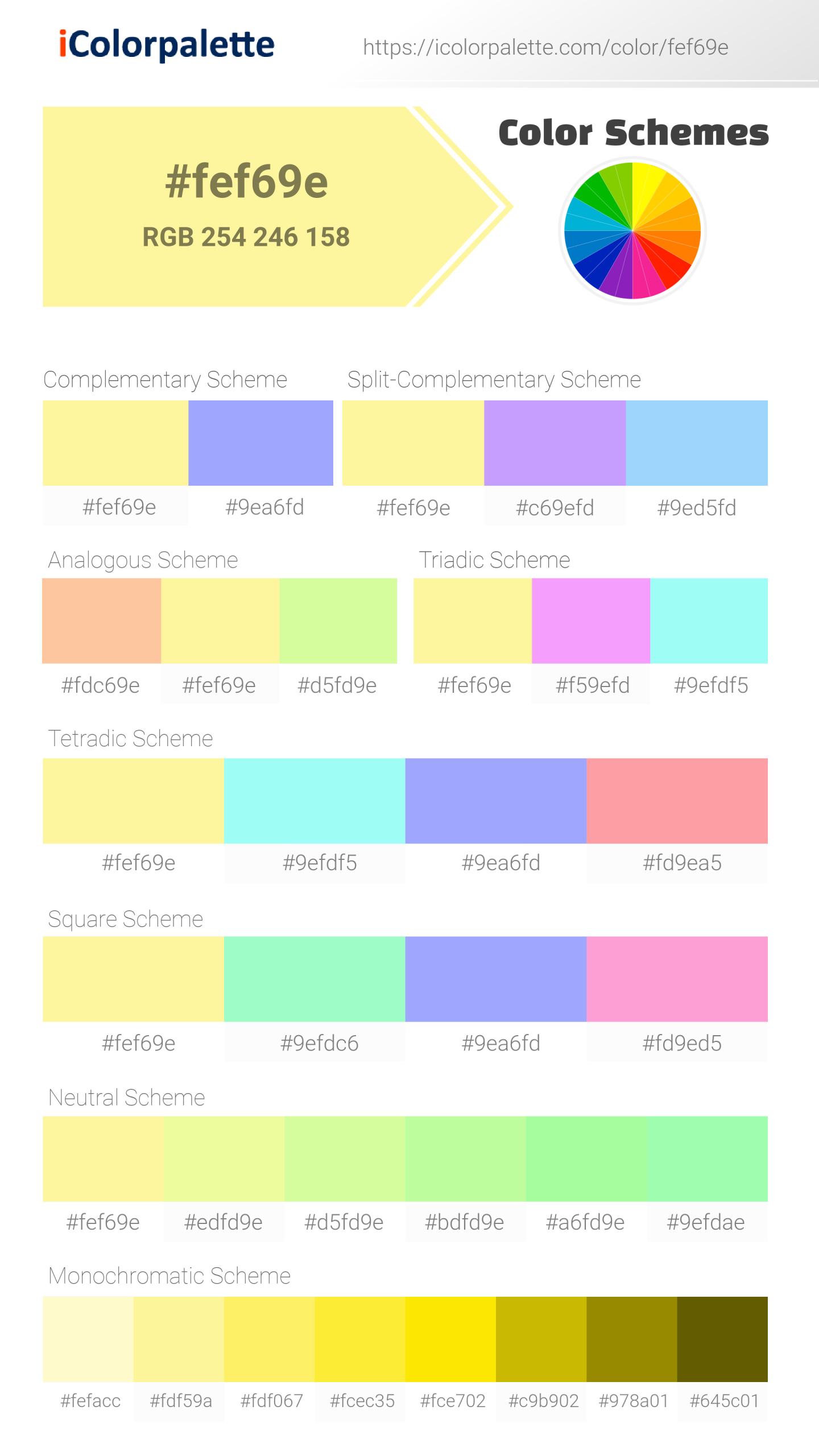 Spaghetti information | Hsl | Rgb | Pantone