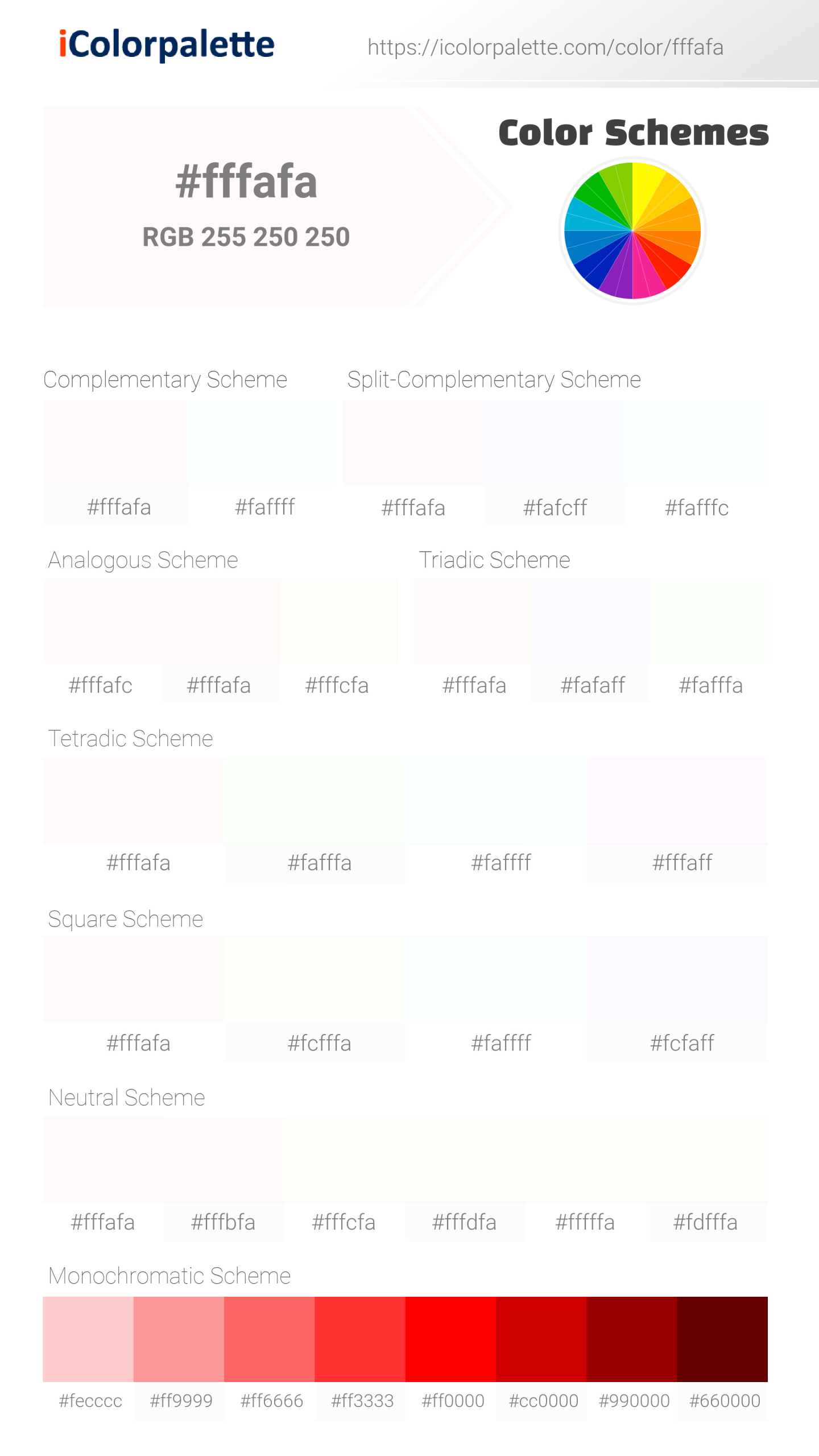 Snow information | Hsl | Rgb | Pantone