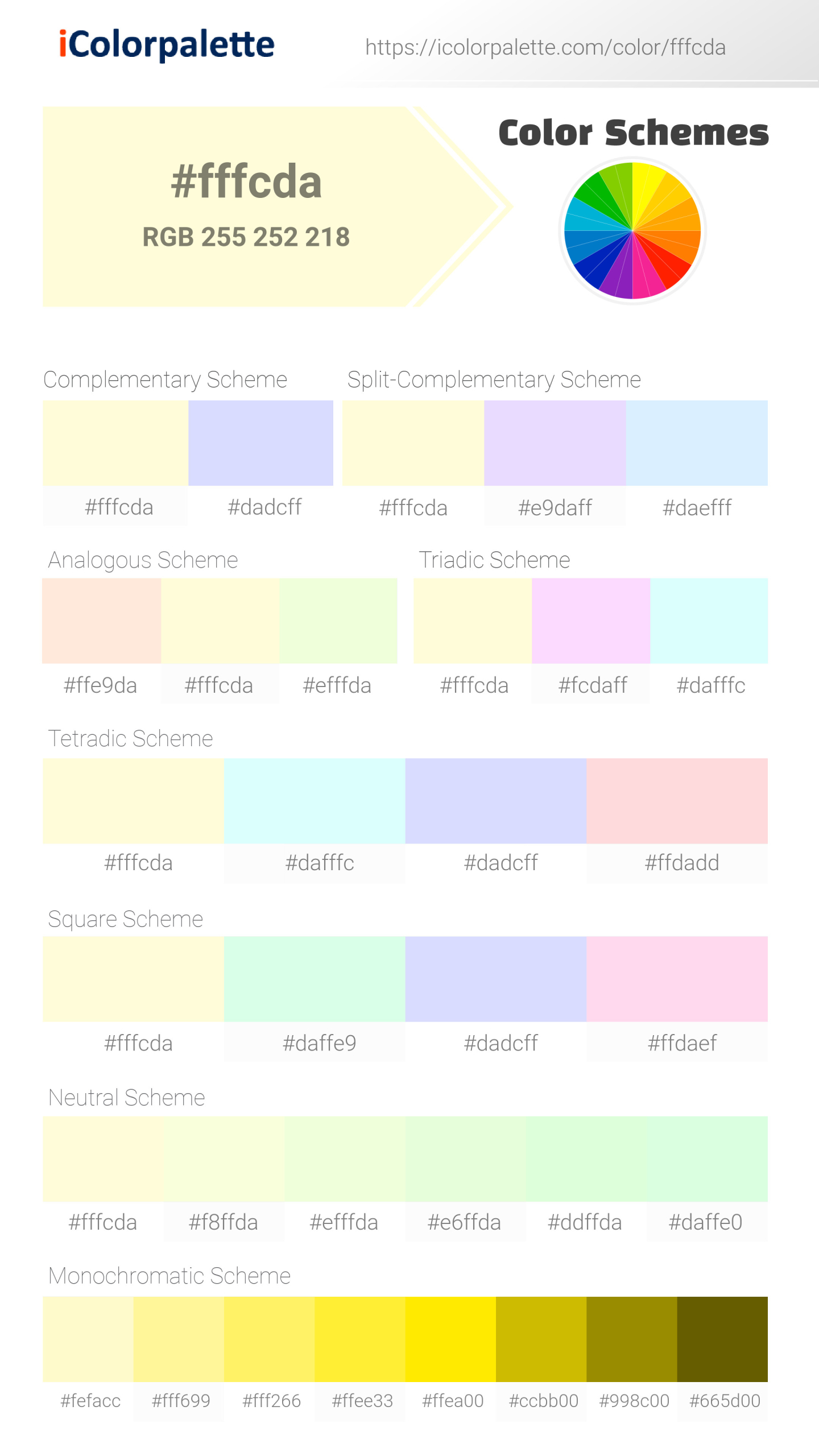 Cheesecake information | Hsl | Rgb | Pantone