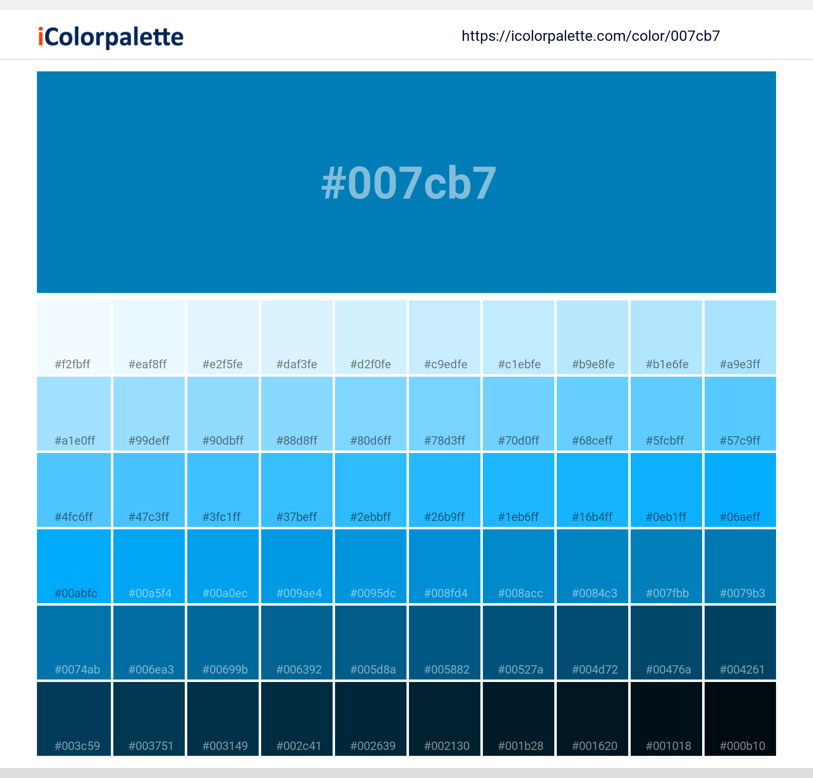Ibiza Blue information | Hsl | Rgb | Pantone