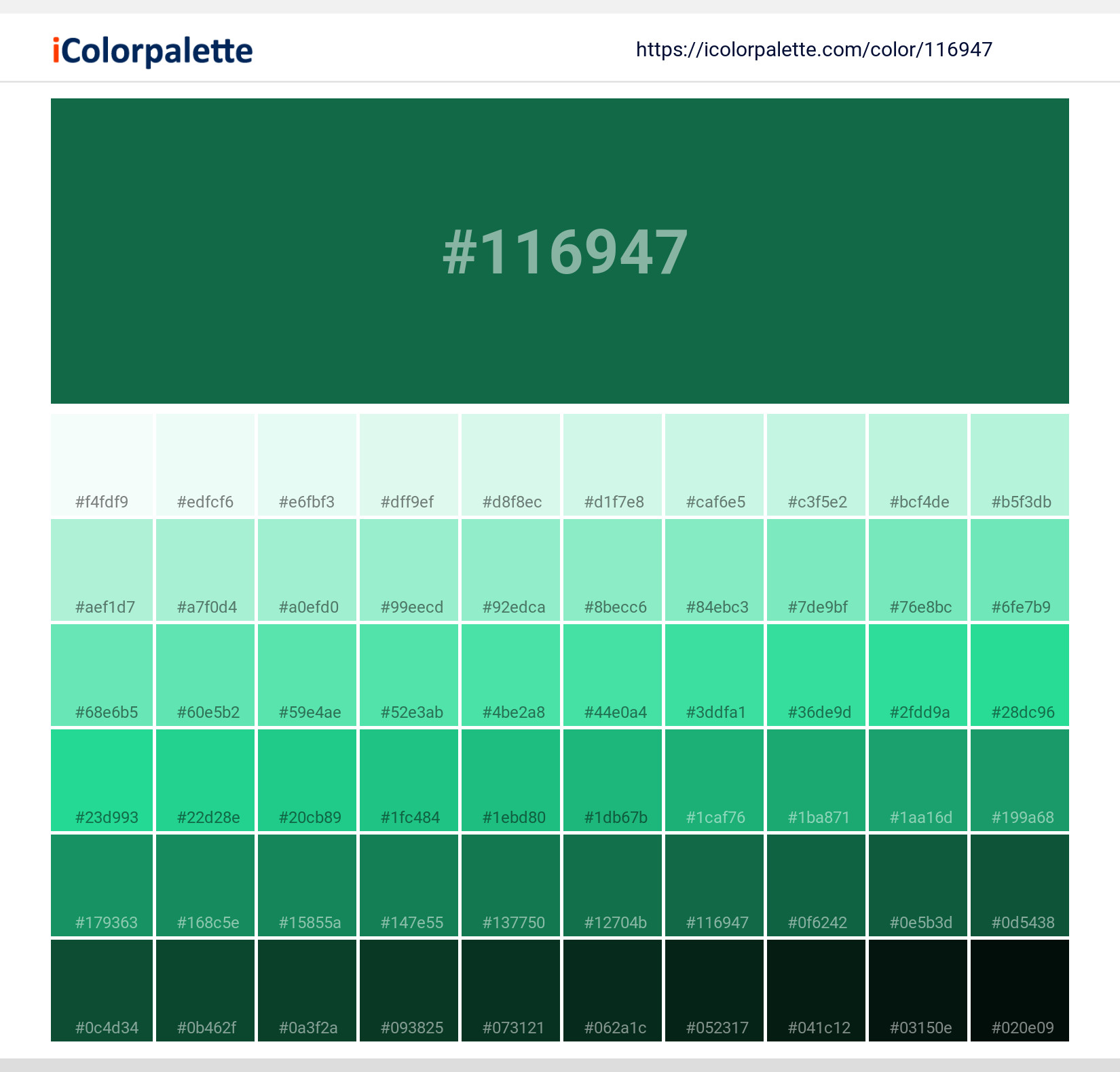 Verdant Green (similar) Color | 116947 information | Hsl | Rgb | Pantone