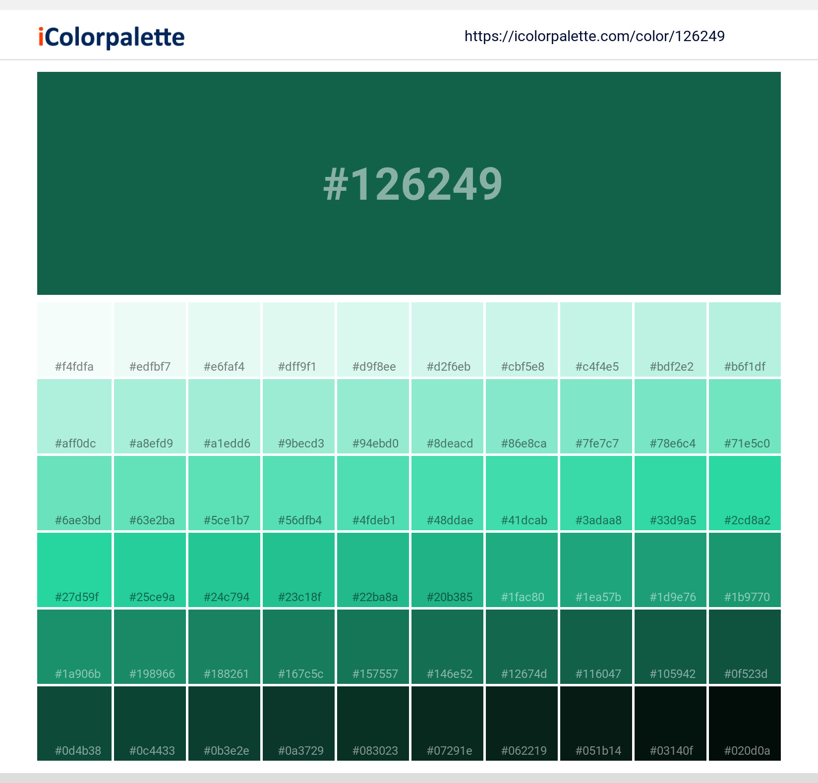 Verdant Green (similar) Color | 126249 information | Hsl | Rgb | Pantone