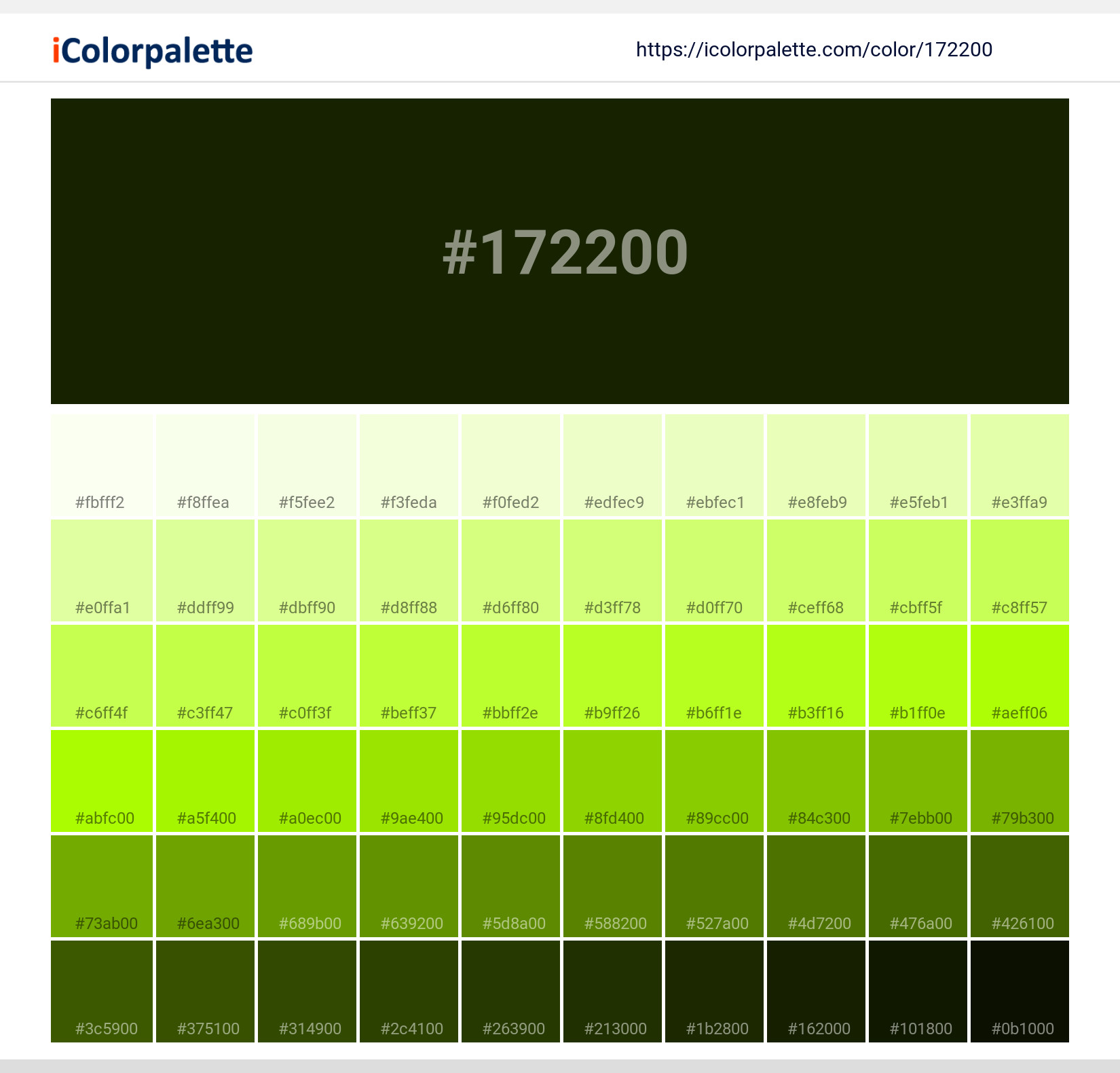 Yuzu Soy (similar) Color | 172200 | Color conversion CMYK | Hsl | Rgb ...