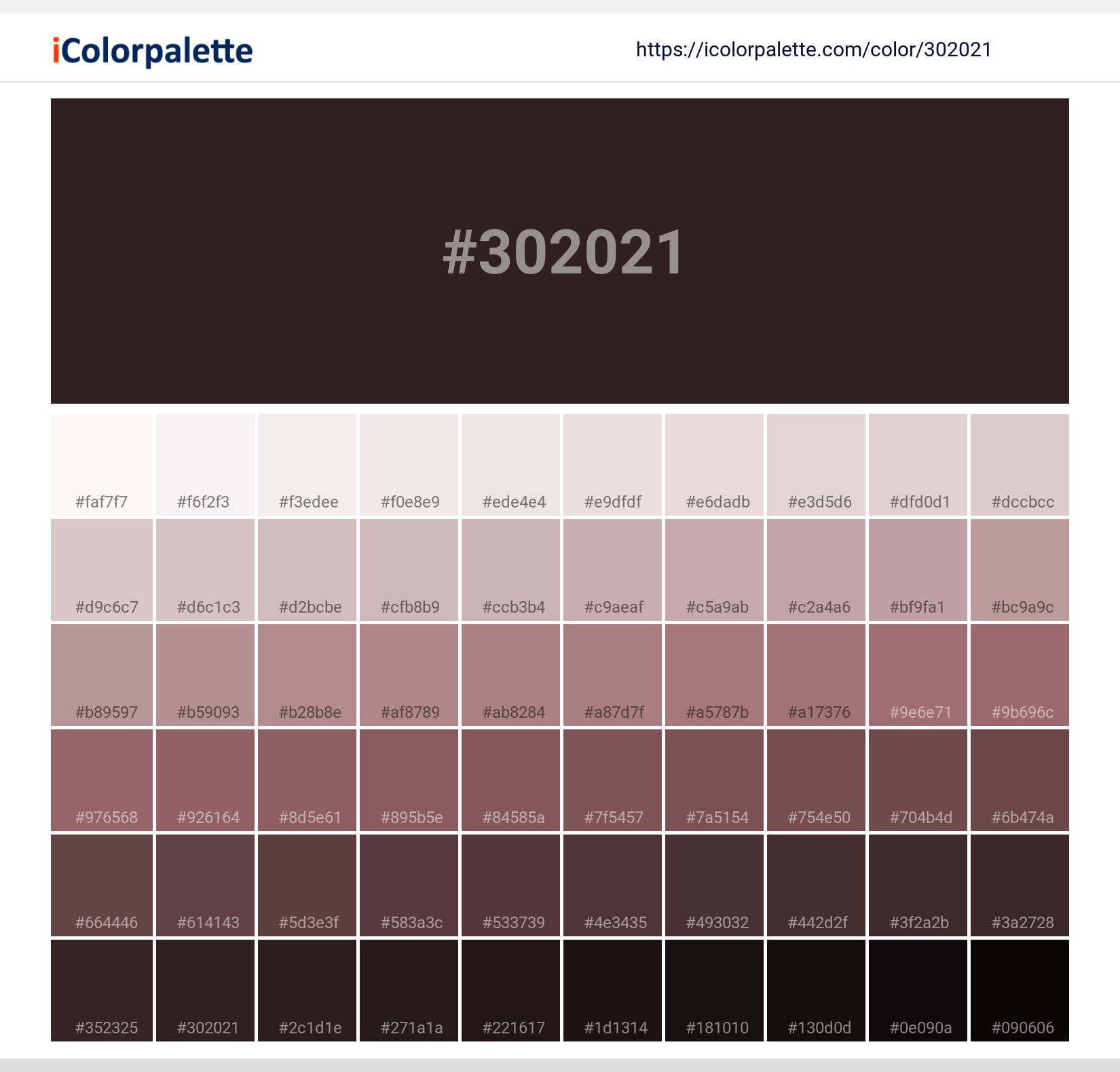 Hornblende (similar) Color | 302021 information | Hsl | Rgb | Pantone