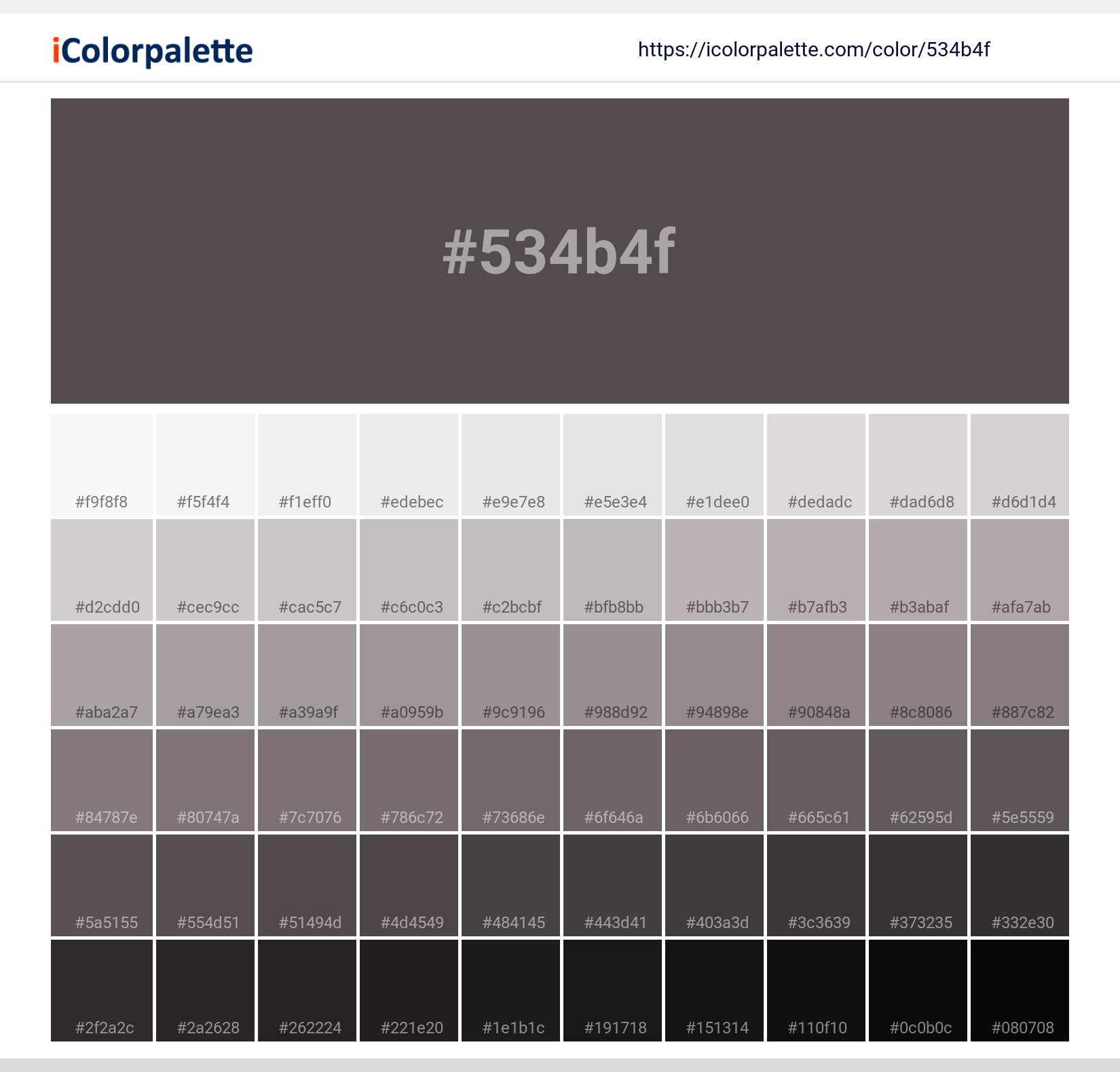 Liver information | Hsl | Rgb | Pantone