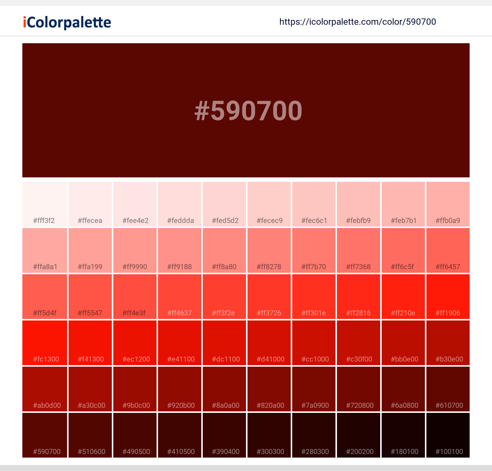 Soooo Bloody ( similar ) Color | 590700 information | Hsl | Rgb | Pantone