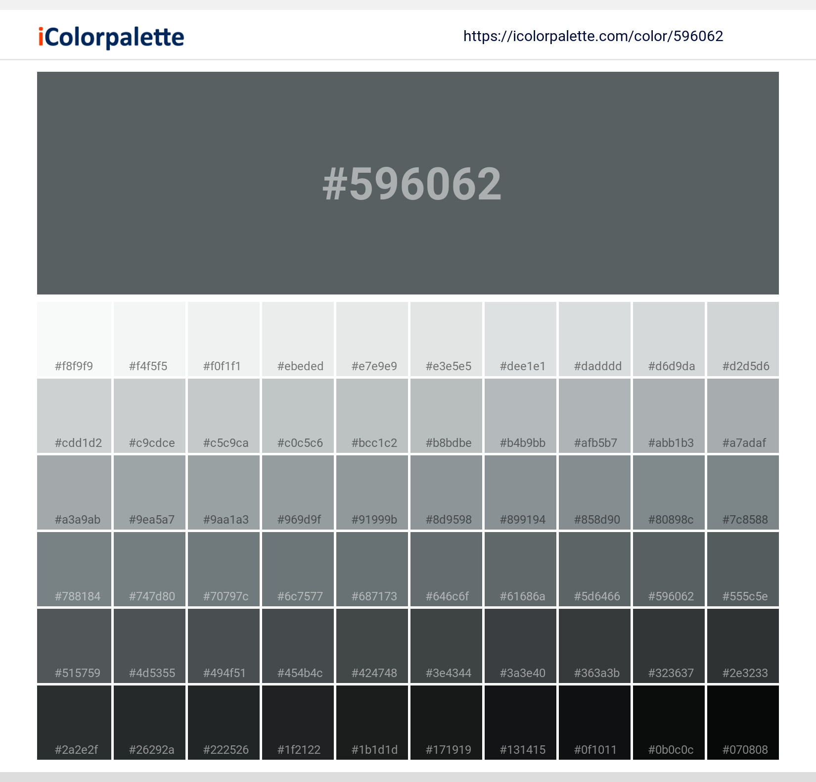 Anchor Grey information | Hsl | Rgb | Pantone