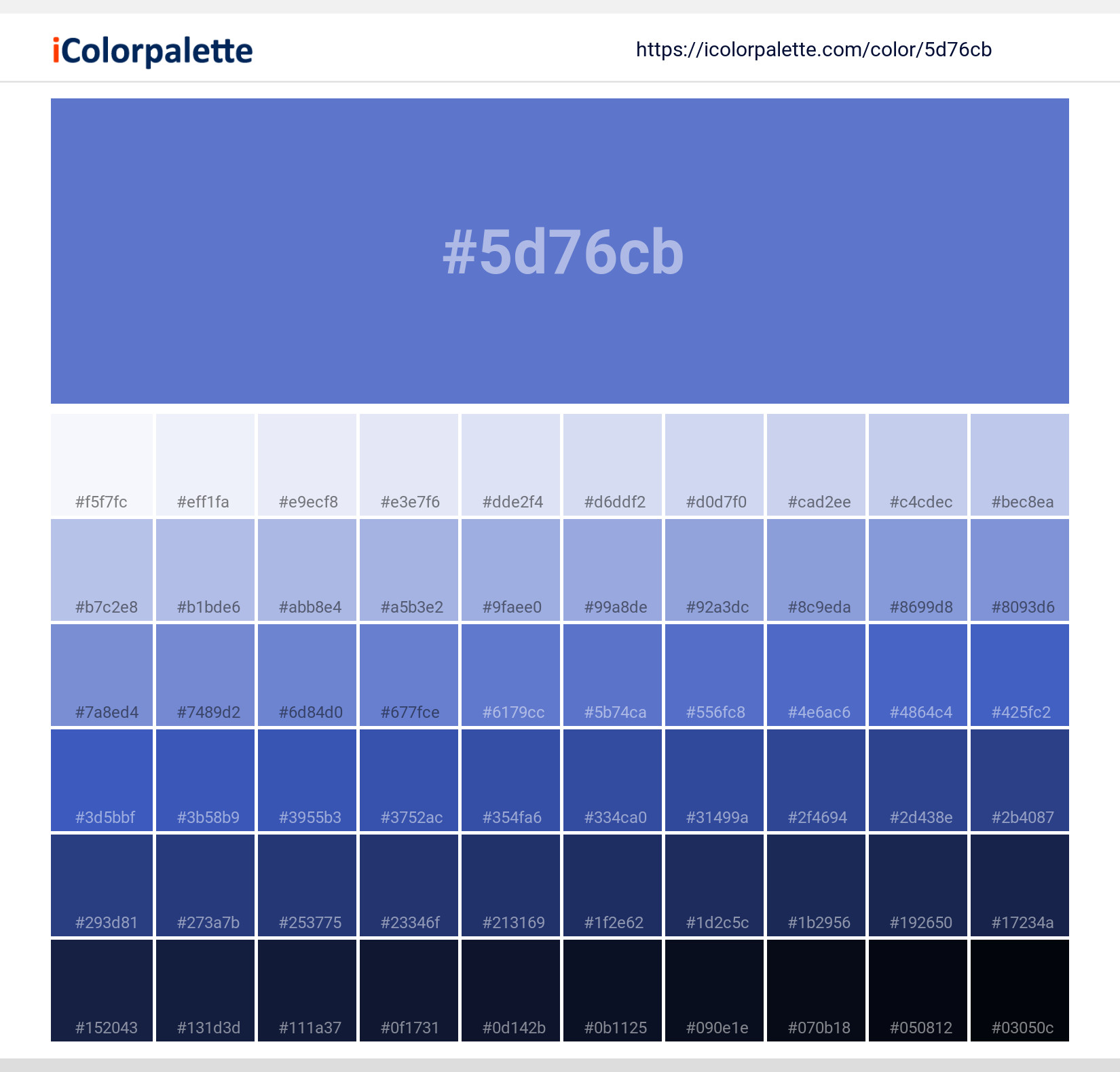Indigo Light information | Hsl | Rgb | Pantone