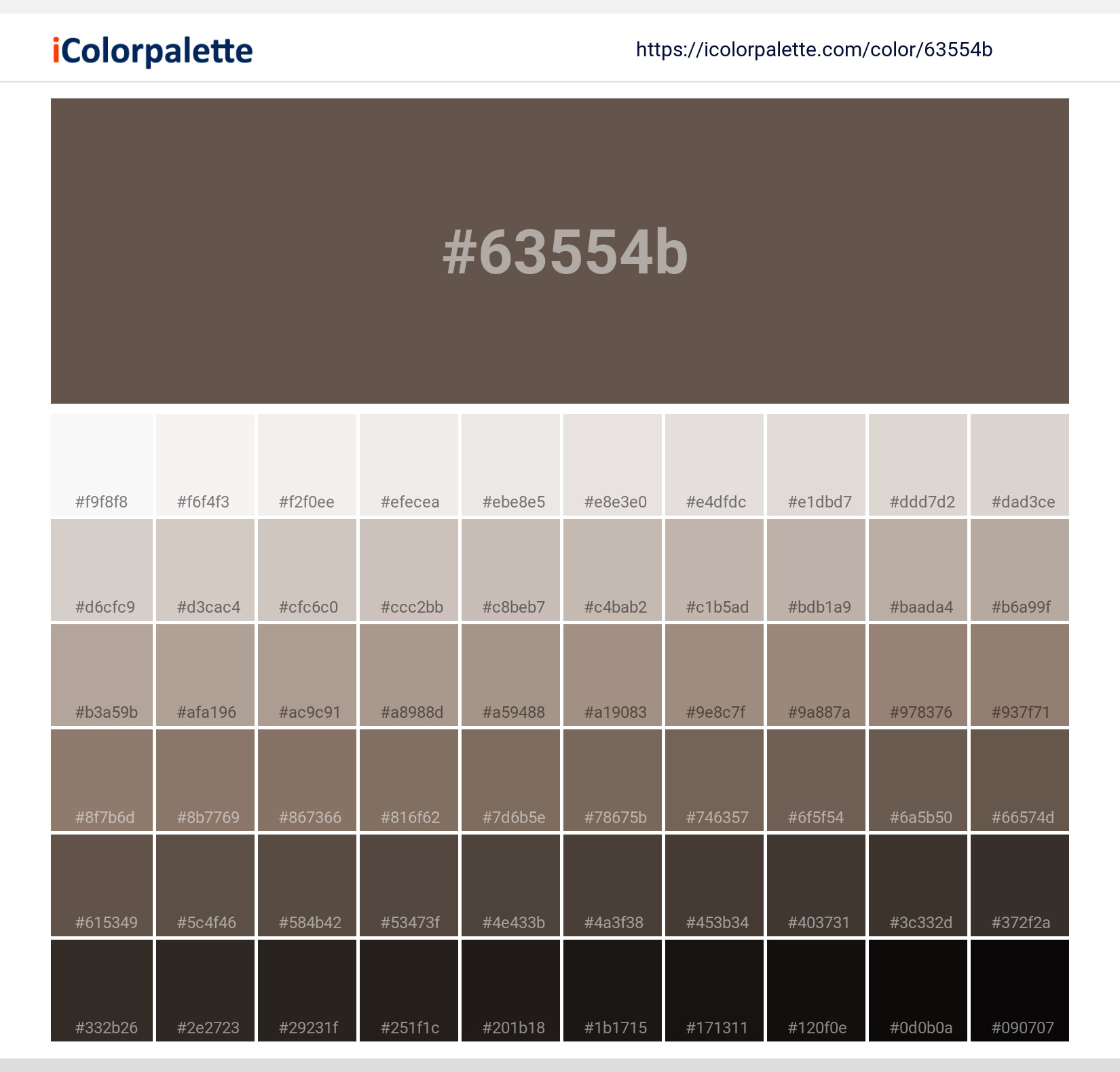 Ground Coffee information | Hsl | Rgb | Pantone