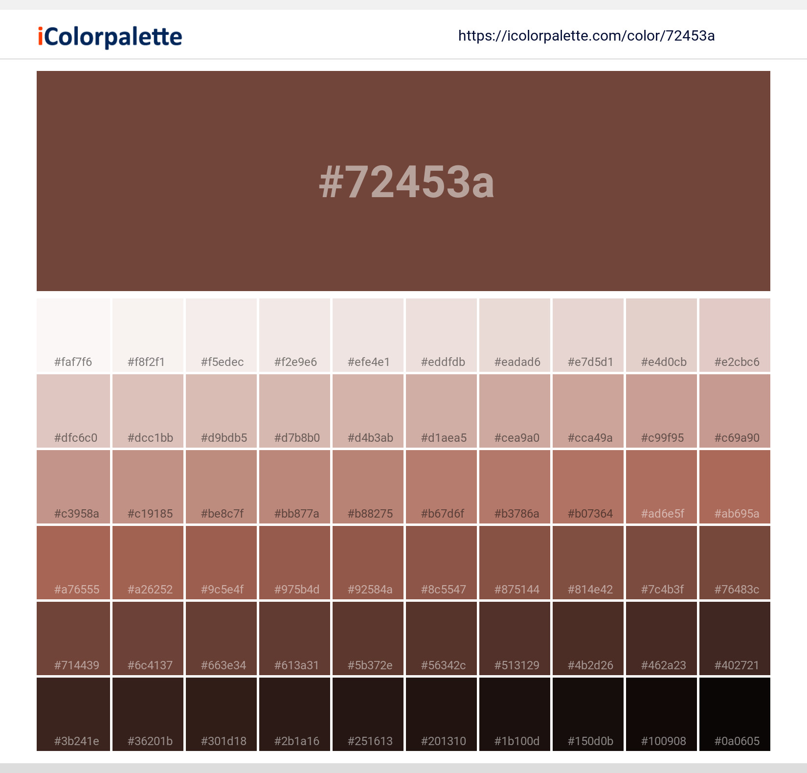 Volcanic Brick information | Hsl | Rgb | Pantone