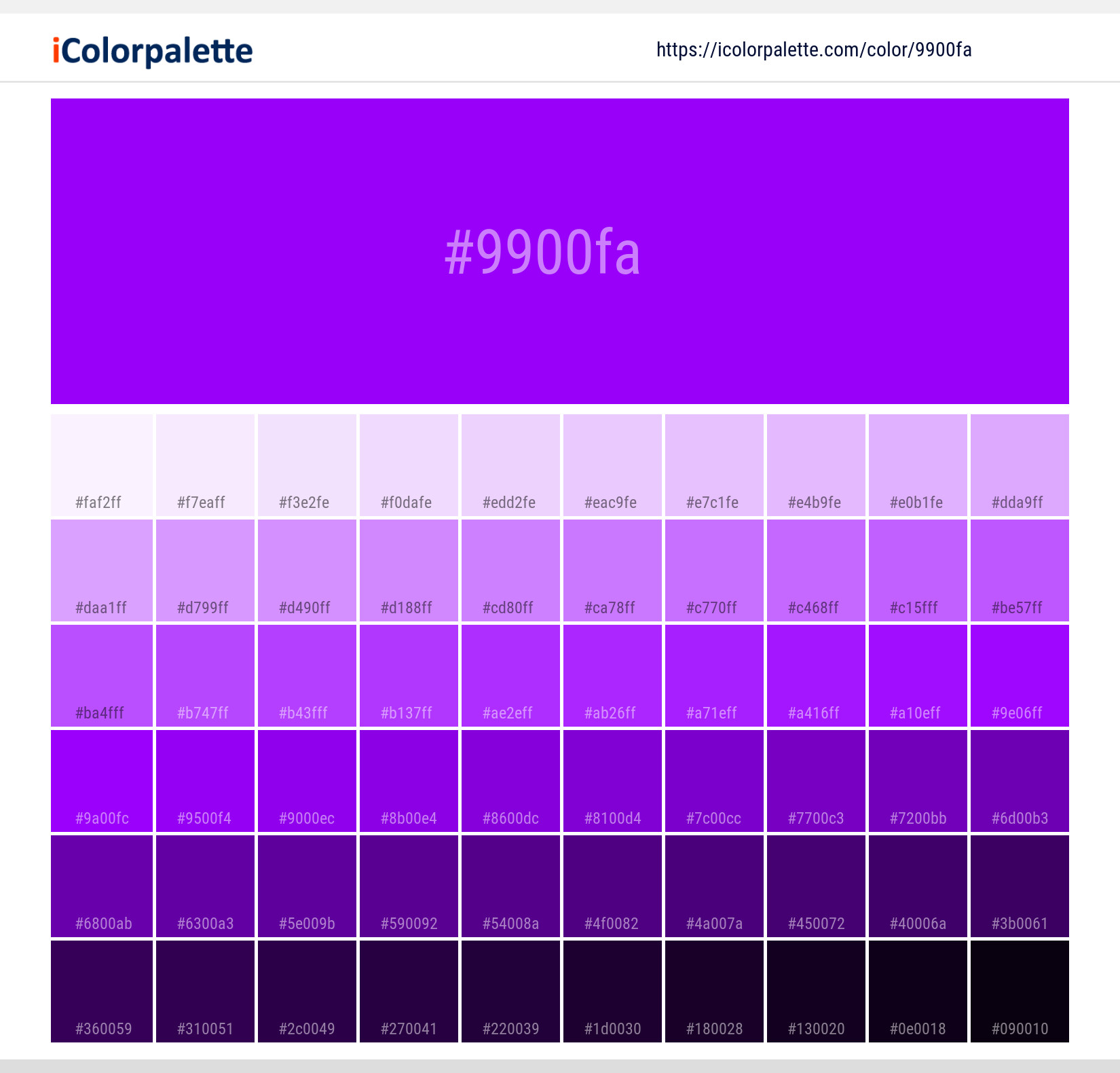 Vivid Purple information | Hsl | Rgb | Pantone