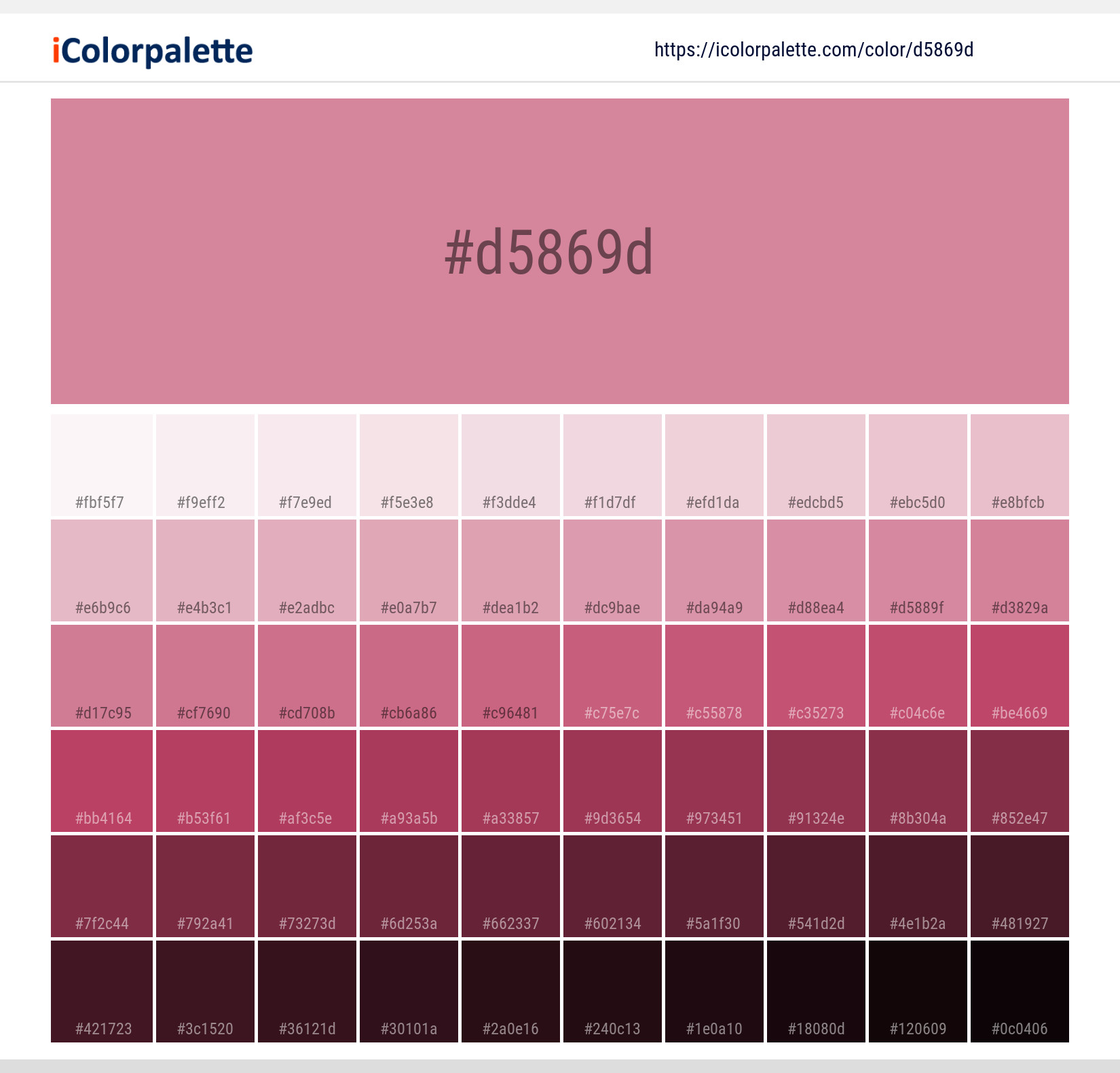 Dull Pink information | Hsl | Rgb | Pantone
