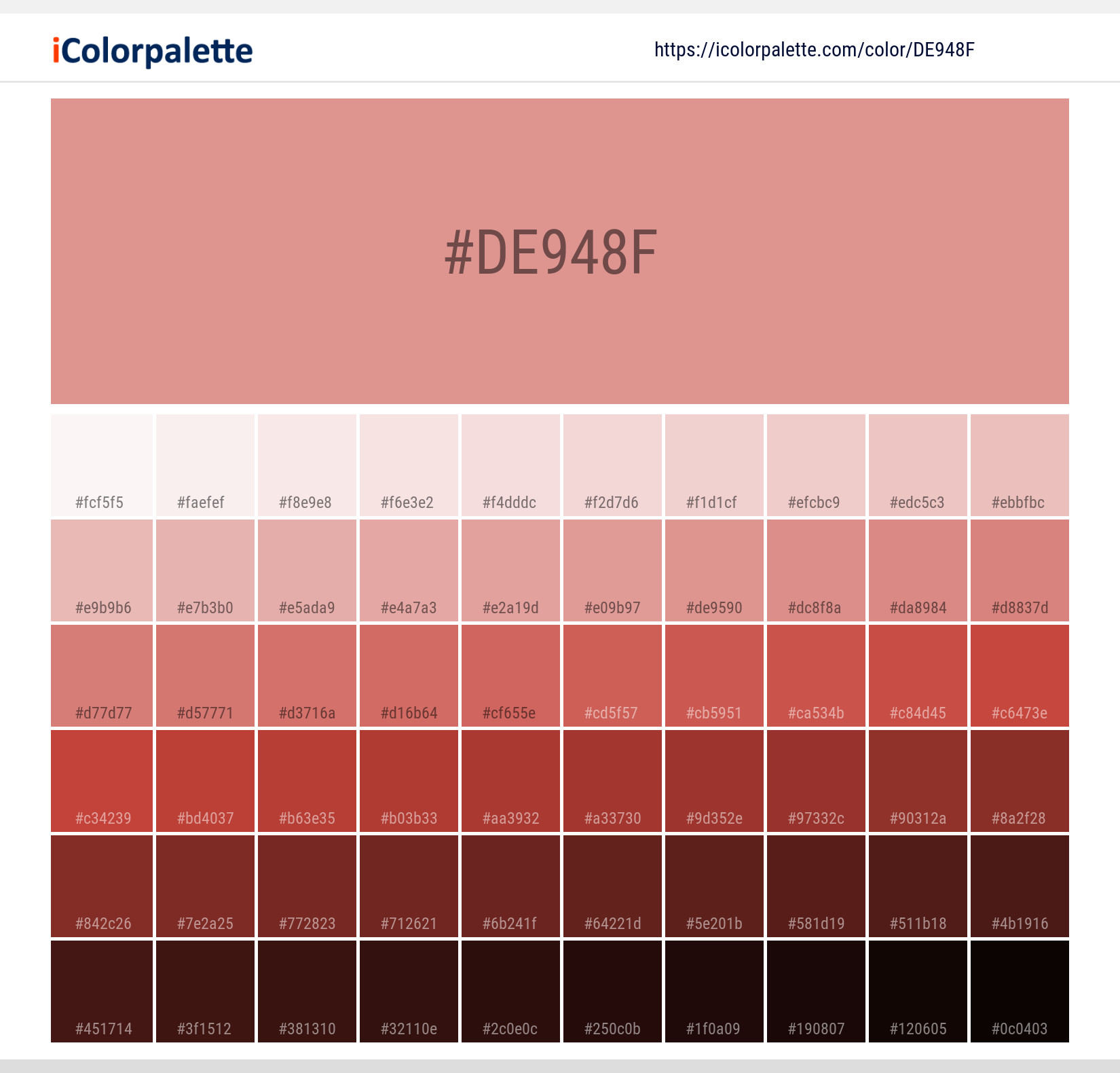 Pantone 16 1520 Tpg Lobster Bisque Color Hex Color Code de948f