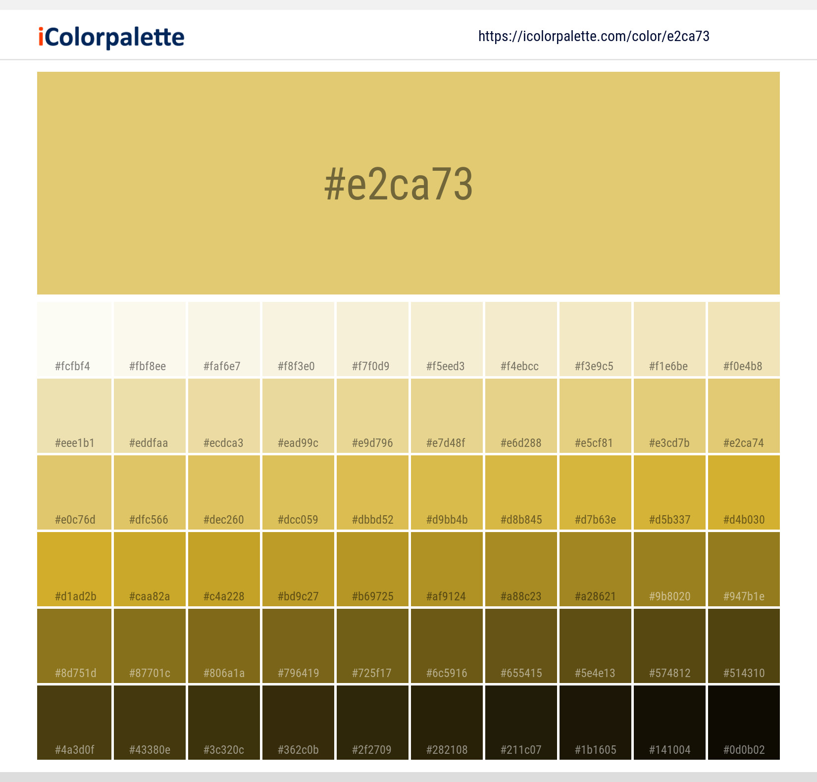 Dijon Mustard Color | e2ca73 information | Color conversion CMYK | Hsl ...