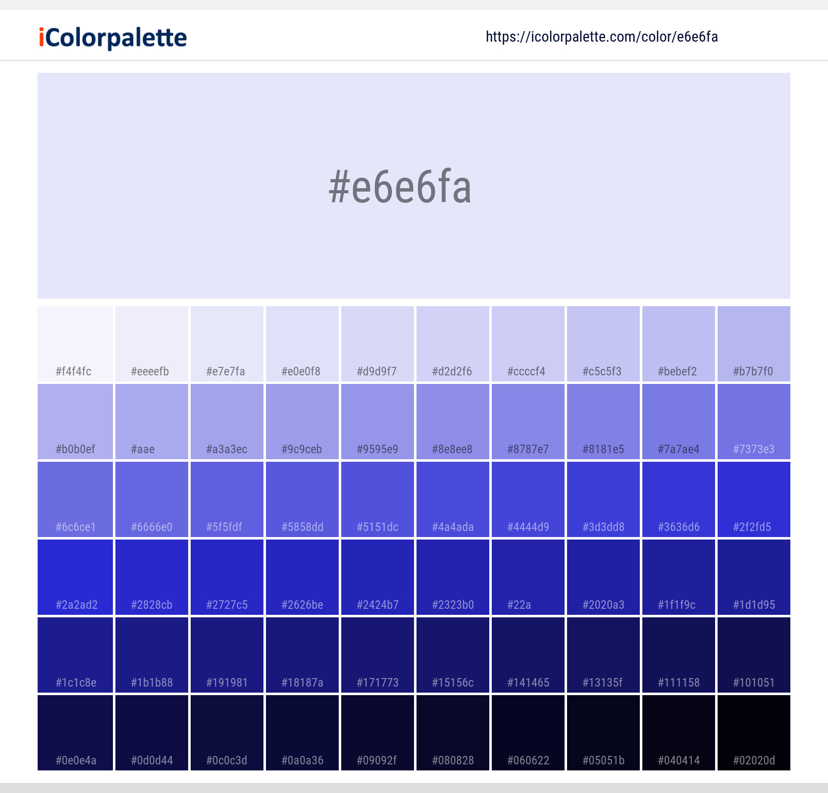 Lavender Color | e6e6fa information | Hsl | Rgb | Pantone