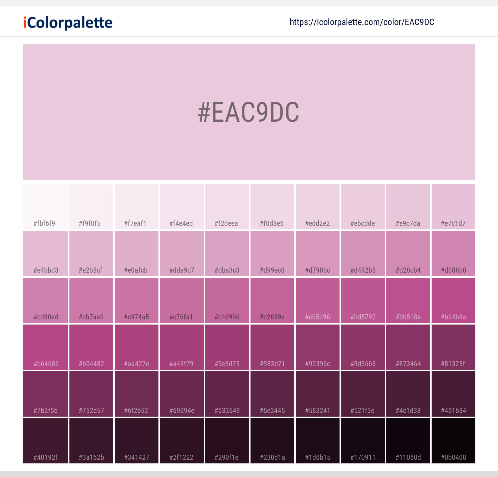 Pantone 517 Cp Color | Hex color Code #EAC9DC information | Hsl | Rgb ... Pantone 517 Cp Color | Hex color Code #EAC9DC information | Hsl | Rgb ...