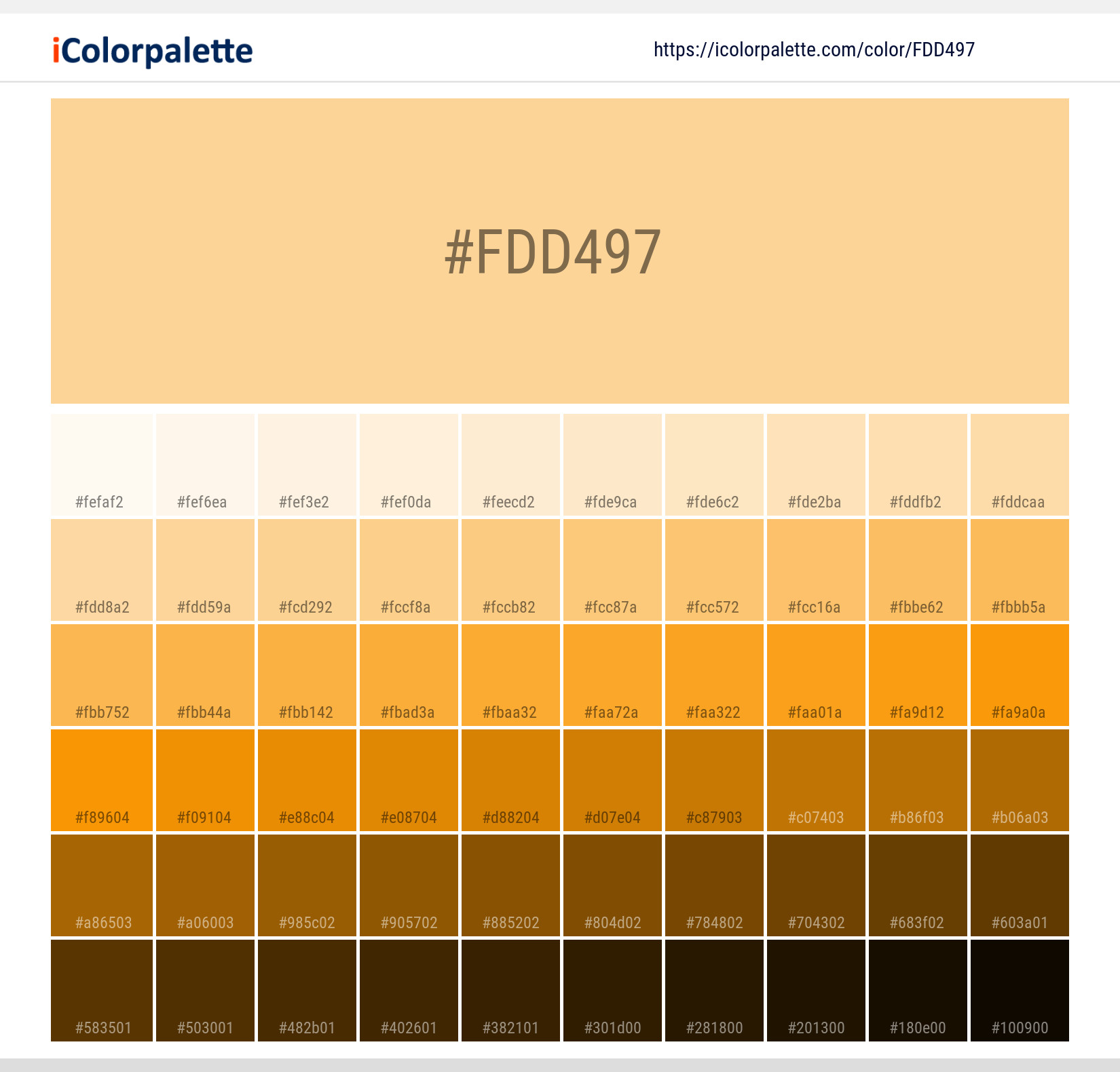 Hex Color #fdd497 | Printing Match PANTONE 13-1025 TPG | Color ...